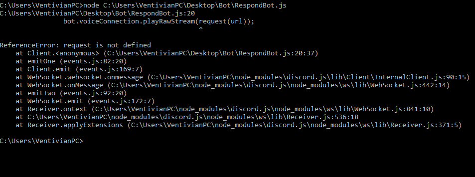 request is not defined? · Issue #282 · discordjs/discord.js · GitHub