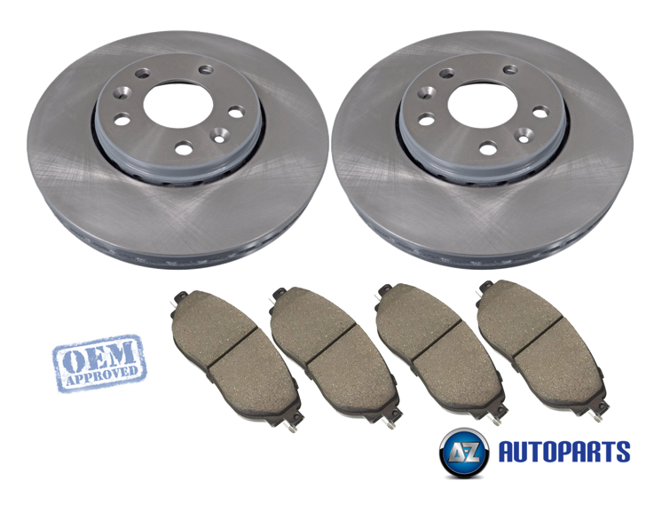 For Renault - Trafic MK3 1.6 dCi 2014-On Front 296mm Brake Discs and ...