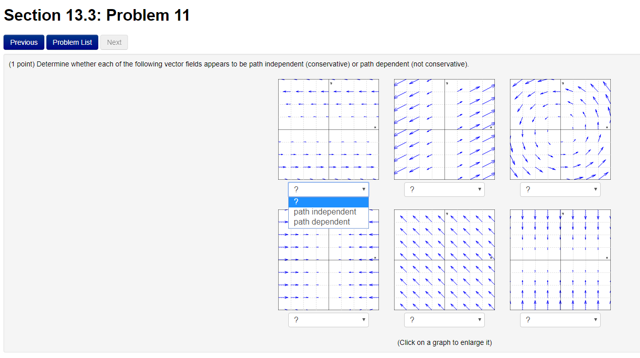 Solved Section 13.3: Problem 11 Previous Problem List Next | Chegg.com
