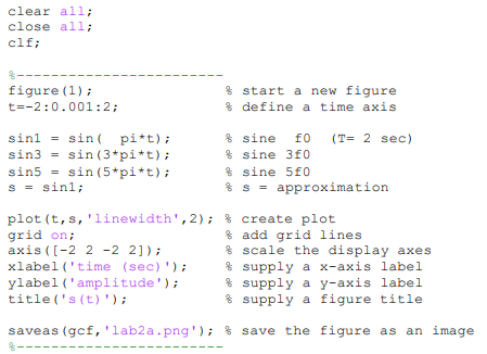 MATLAB? Fairly straight forward and the code I have | Chegg.com