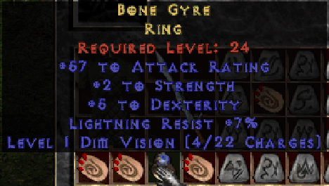 Dim Vision Ring - Topic - d2jsp