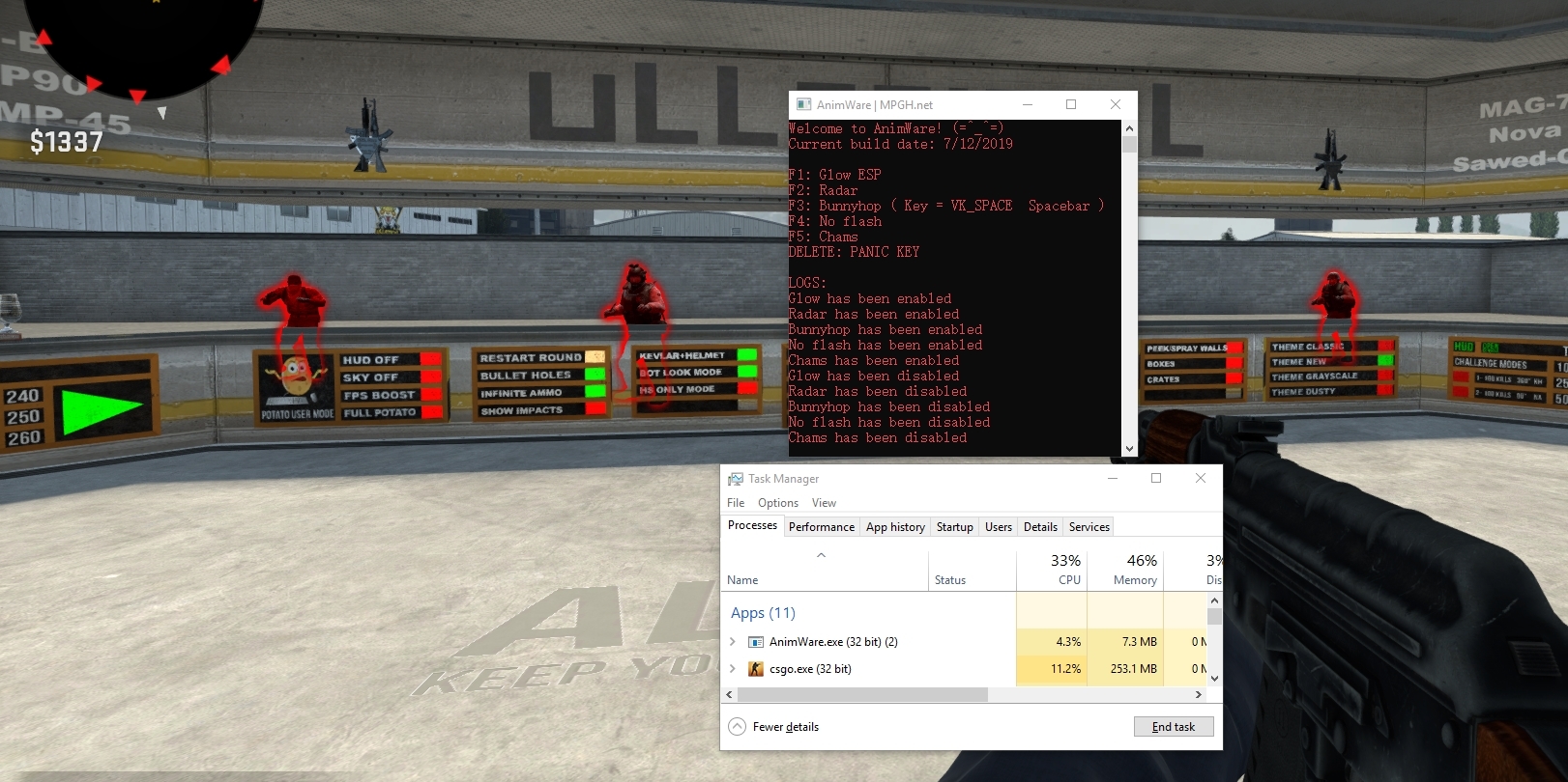 [Patched] AnimWare | External | 7/12/2019 - MPGH - MultiPlayer Game Hacking & Cheats