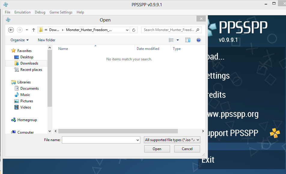Issue booting up PPSSPP game. : r/emulation