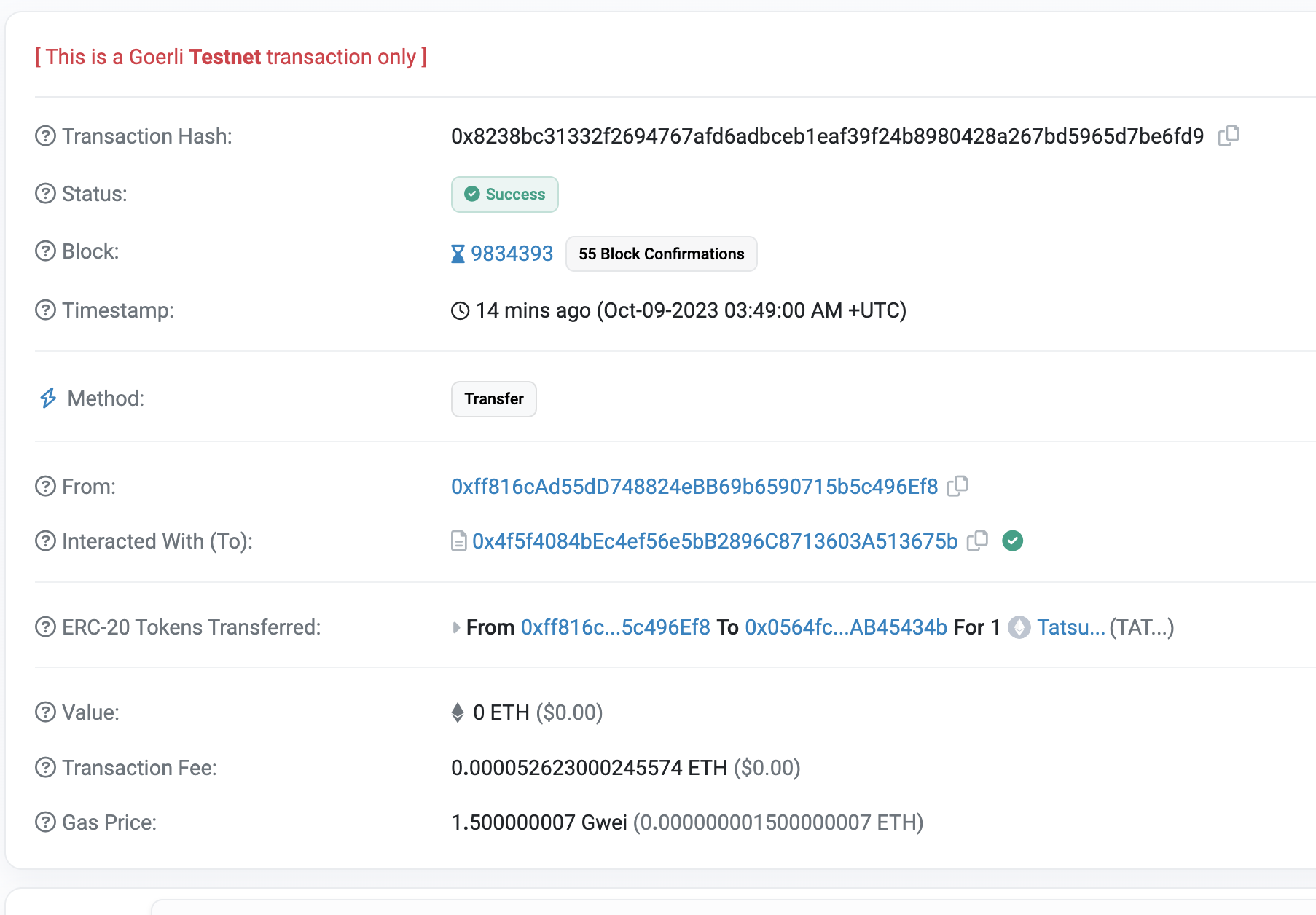 【Node.js】ethers.jsでトークンを送信する #Ethereum - Qiita