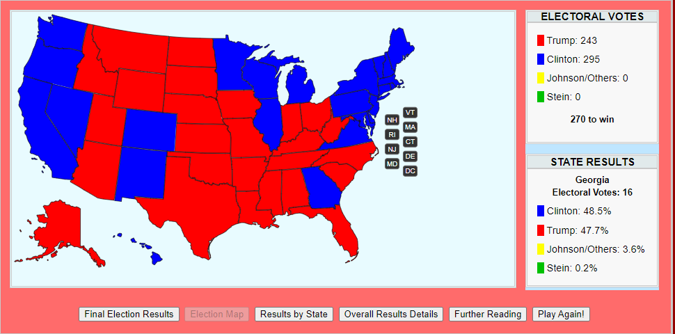 Clinton 2016 - Full Analysis and Discussion: The best possible victory ...