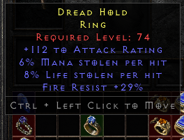 Dual Leech Ring - Topic - d2jsp