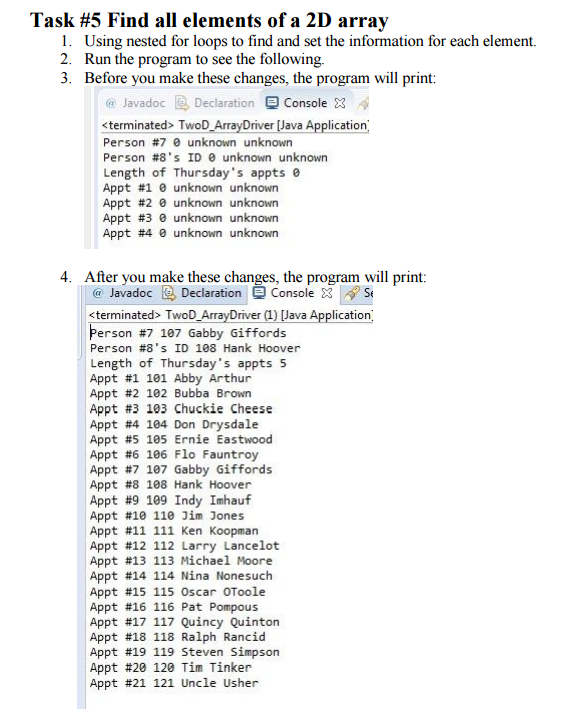 Solved In this lab, you are introduced to two-dimensional | Chegg.com