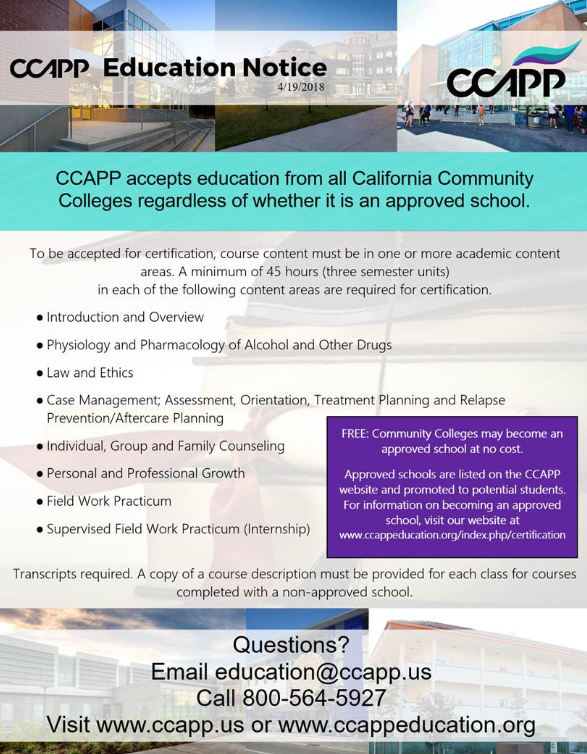 CCAPP Weekly Dispatch