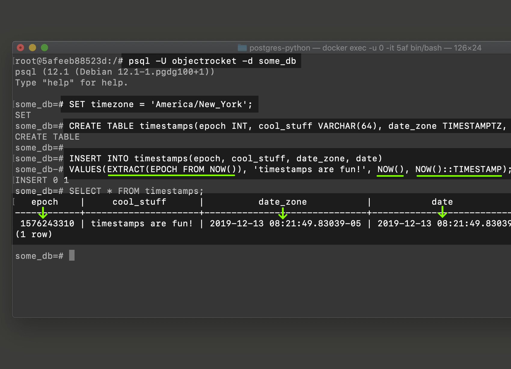 Timestamp Format Postgres Beinyu