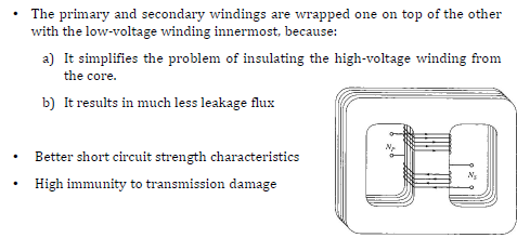 help understanding one characteristic of a shell transformer | All ...