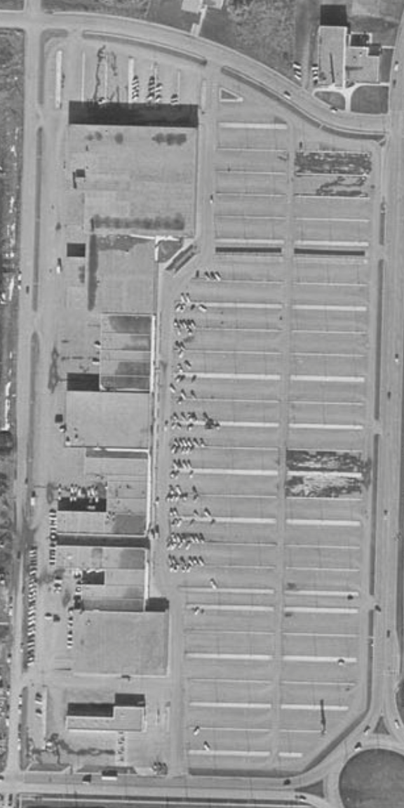 Westmount Shopping Centre aerial photo Then and Now : r/Edmonton