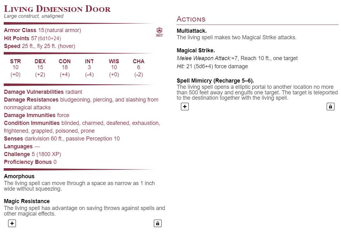 Living Spells: Give Me Your Weirdest Ideas : r/dndnext