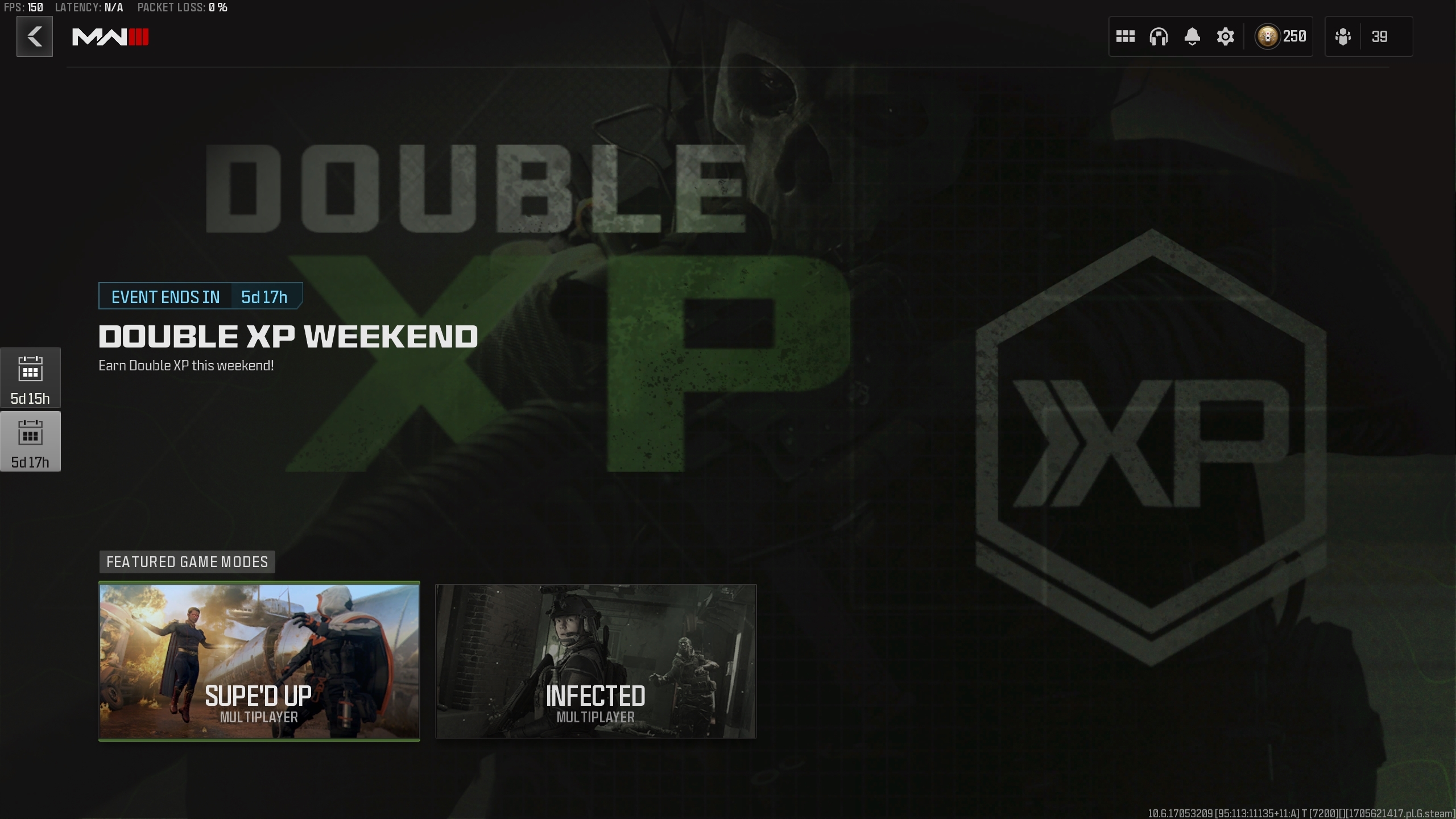 Double EXP is back!* : r/ModernWarfareIII