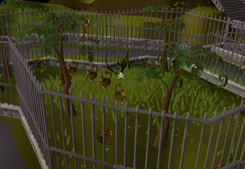 Even the monkeys can't contain their bloodlust. : r/2007scape