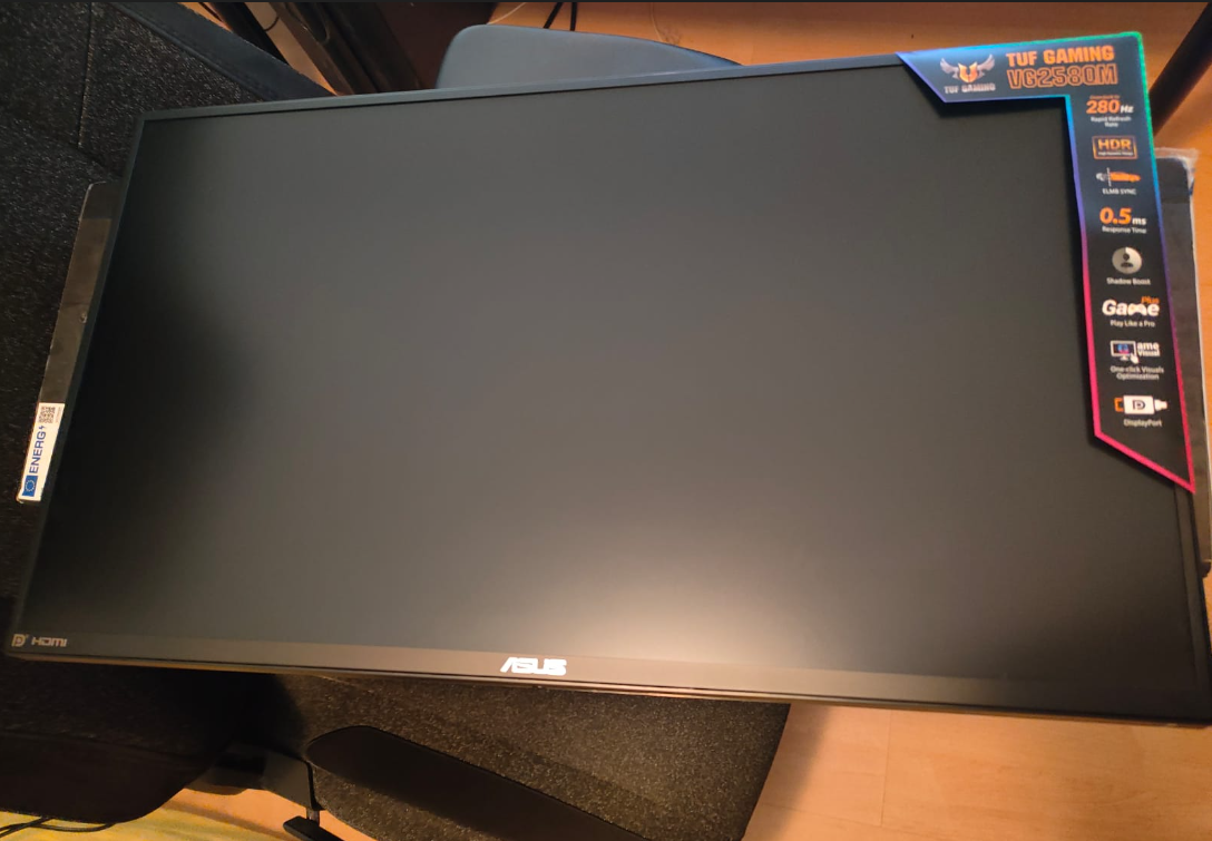 Monitor 240hz (280hz) ASUS VG258QM TUF - Forocoches