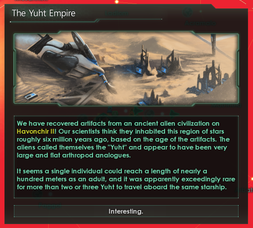 "The Yuht Empire" - Precursor Empire Flavour Text and Ending : r/Stellaris