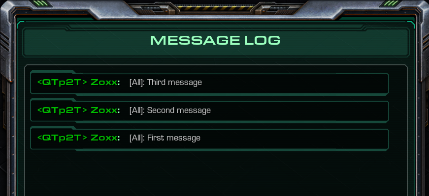 Suggestion Reverse The In Game Chat Log Message Order R Starcraft