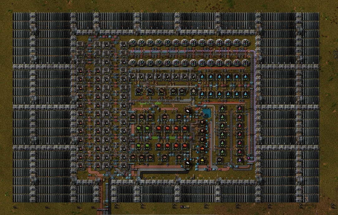 Compact Self Powered Science Layout : r/factorio
