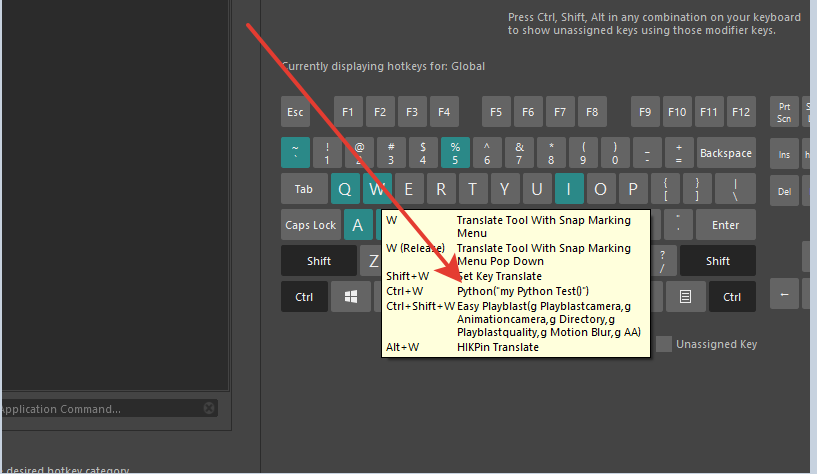 Set Hotkey Using Maya Python In Custom Script Autodesk Community 5547