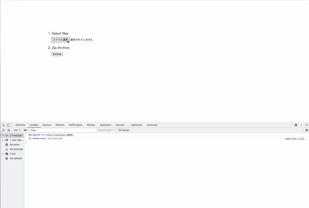 GitHub - imunew/file-archive-wasm: This project is a sample WebAssembly implemented in Go ...
