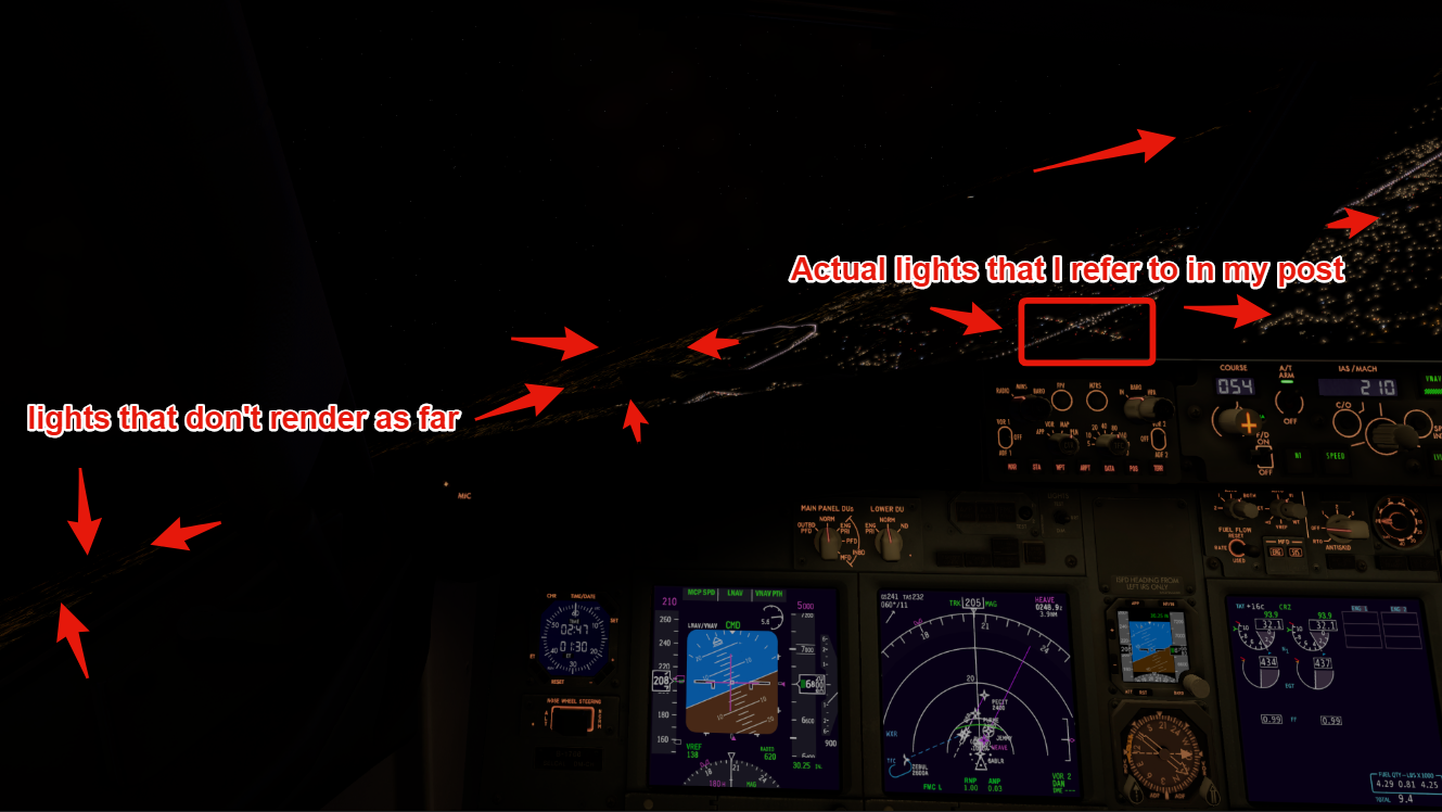 Increase Render Distance Night Lights - XP11 General discussion - X ...
