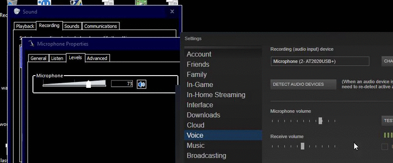 How can i stop steam from changing my mic sensitivity? : r/Steam