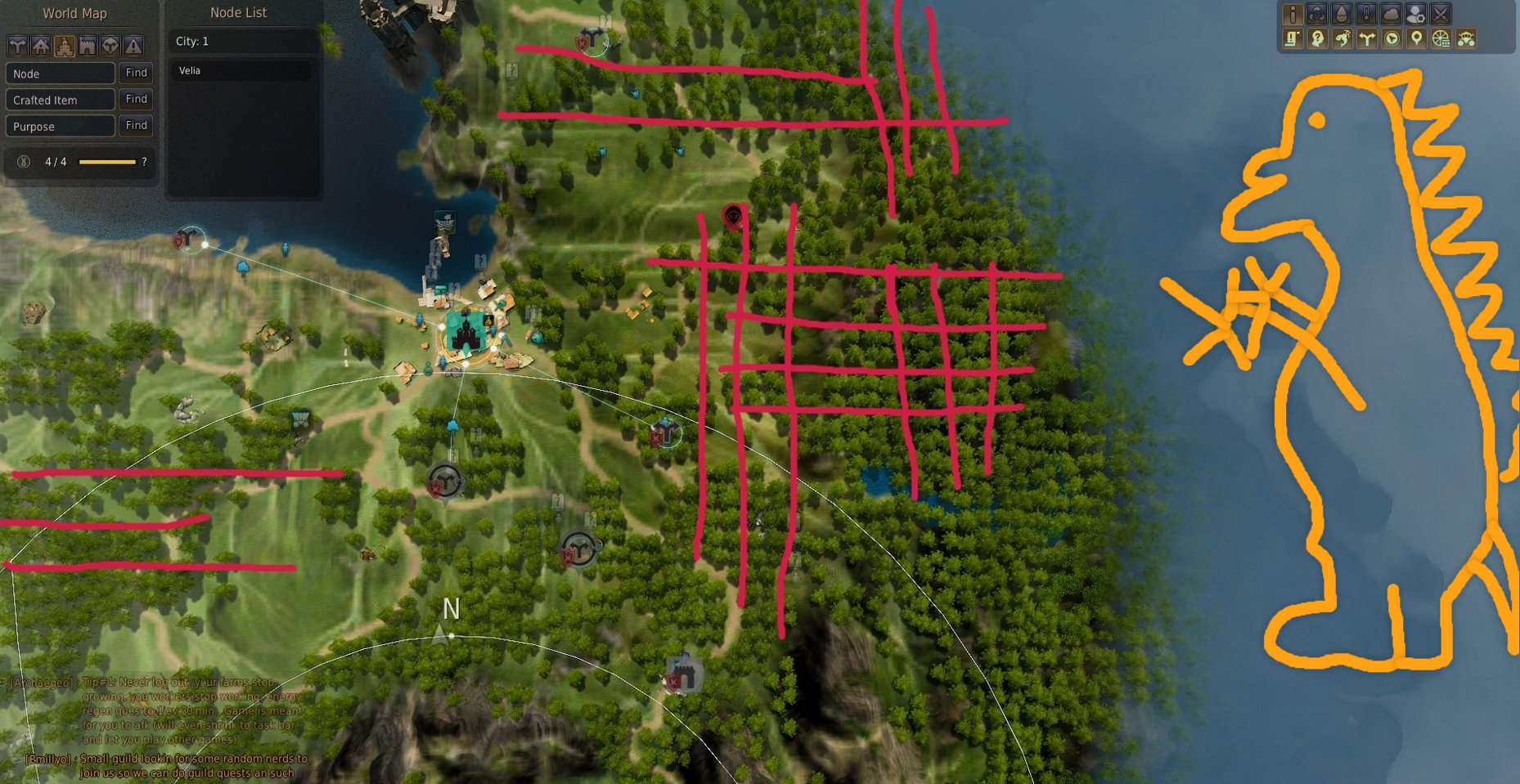 Tree's in a grid : r/blackdesertonline