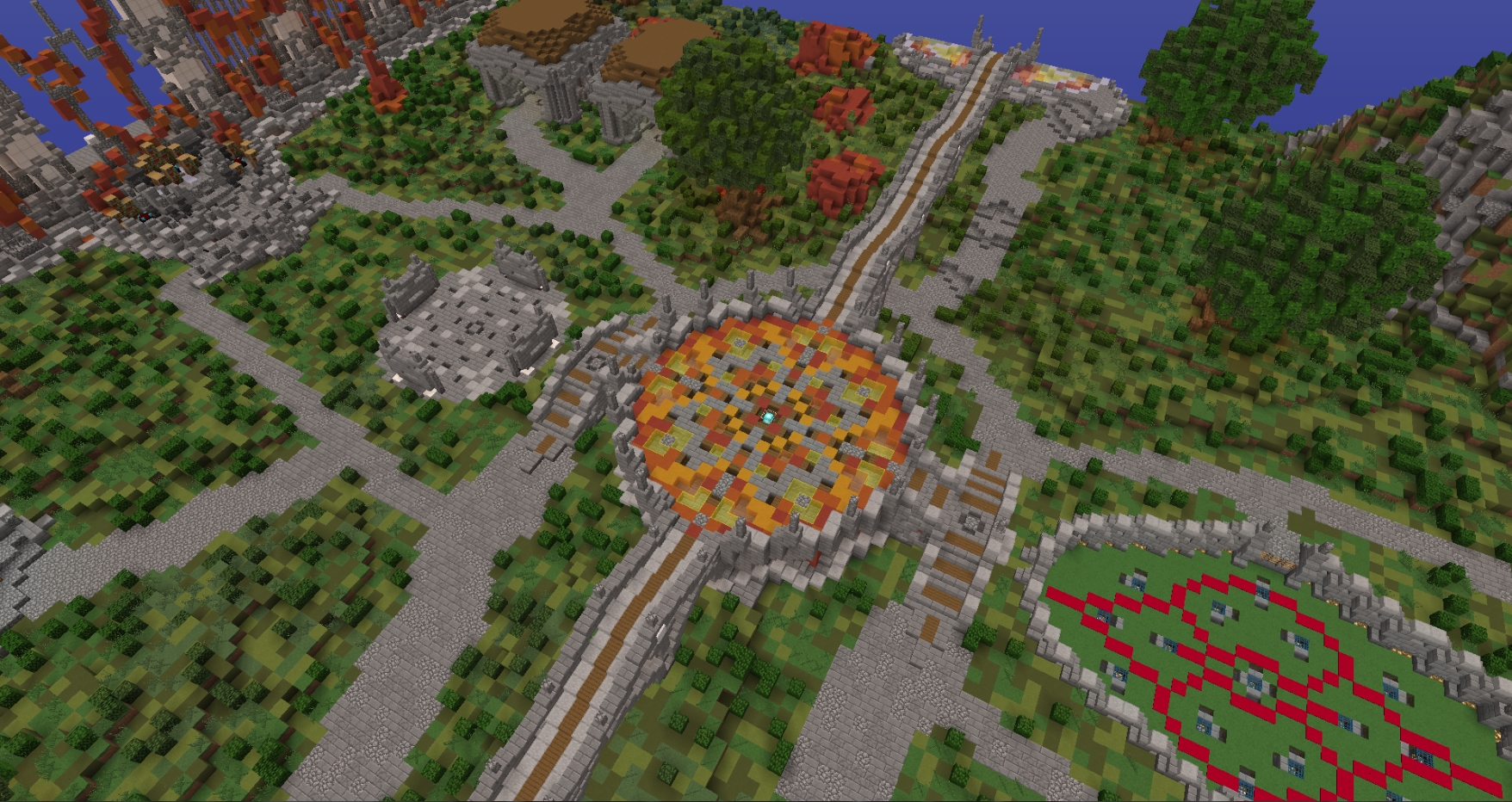Factions Spawn 183x183 [by Athapix Build Team] [65$] | BuiltByBit (MC ...