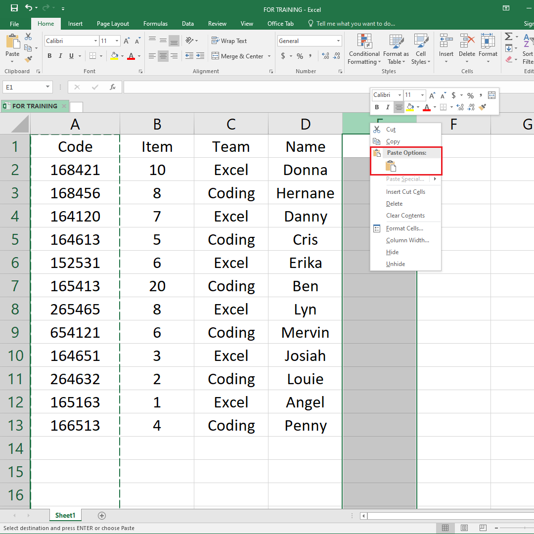 The Excel Move Column Tutorial 500 Rockets Marketing
