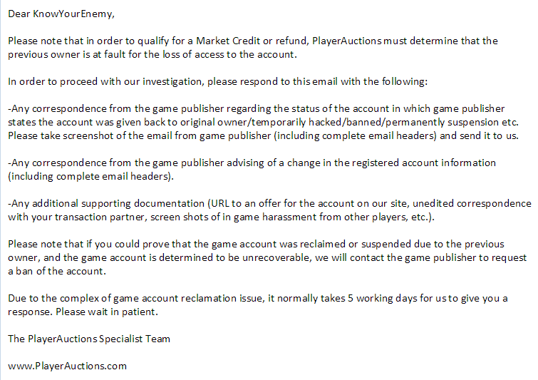 Player Auctions is a Scam - EpicNPC