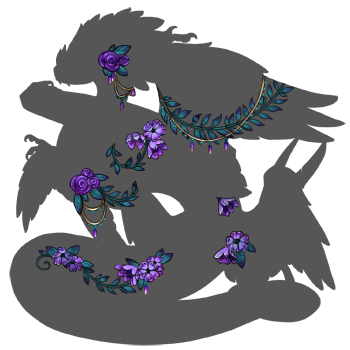 Gloomwater Labs - Pearl H Filigree | Skins and Accents | Flight Rising