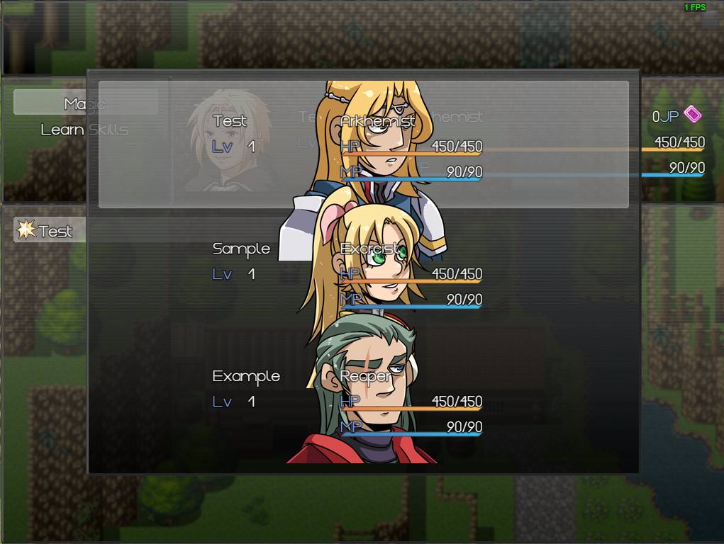 GALV's Bust Menu & Pretty Gauges compatibility issue | RPG Maker Forums
