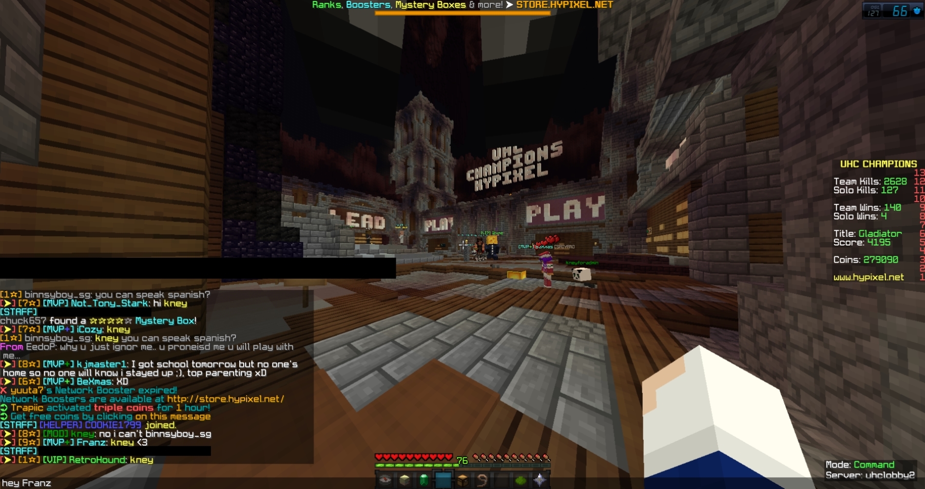 Level 100! | Hypixel Forums