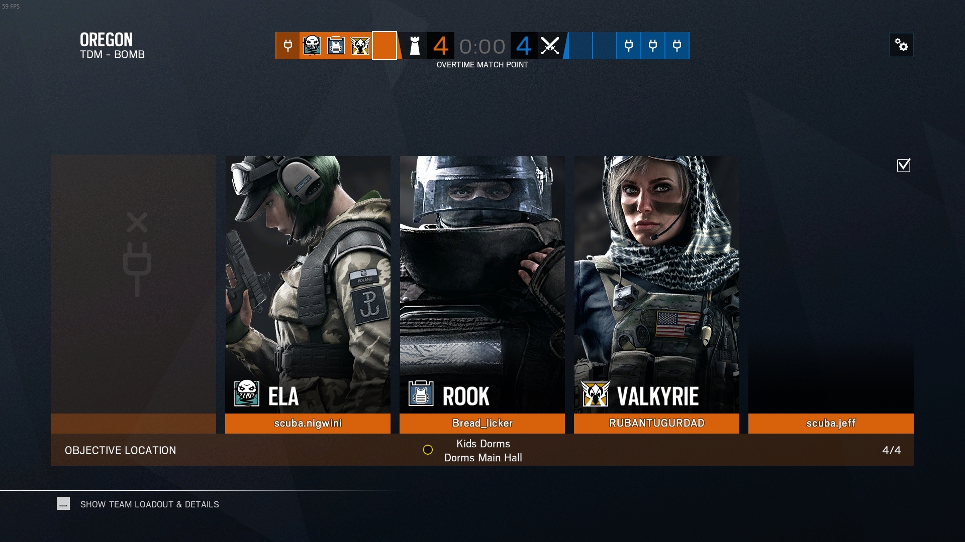 stuck in operator pick screen : r/Rainbow6