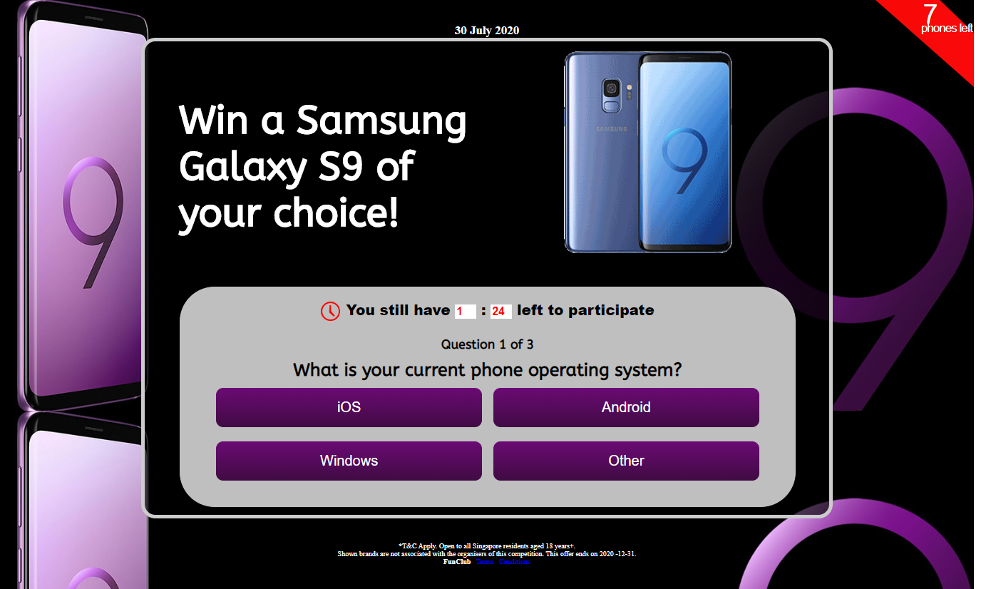 Samsung affiliate program