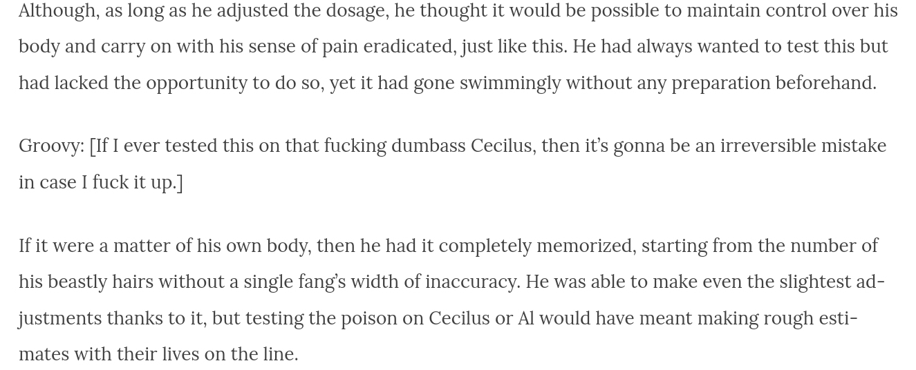 Groovy gets Groovy on the field (Re:Zero Minor Upgrades for our furry ...