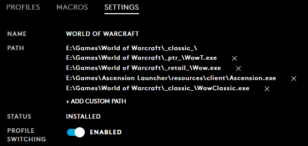 g hub not Recognizing WoW classic : r/LogitechG