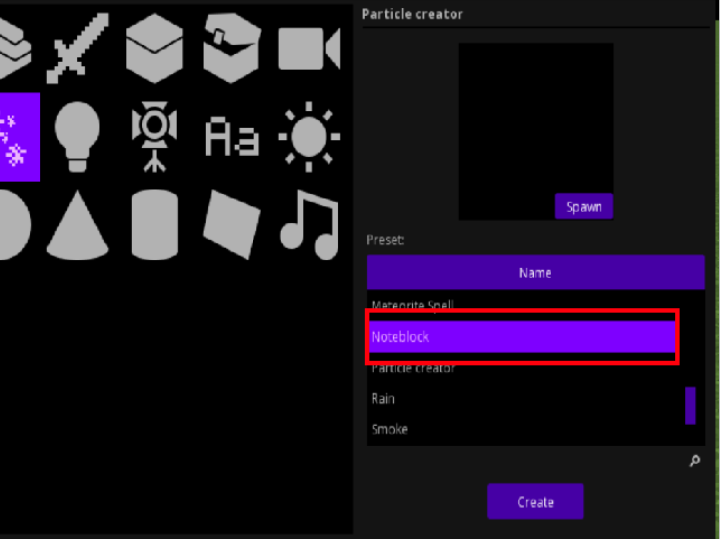 Need note particles - Requests - Mine-imator forums