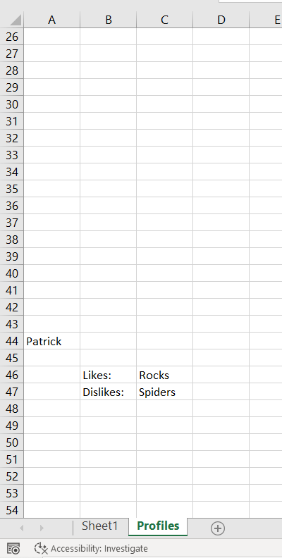 Hidden detail / notes section within each row? : r/excel