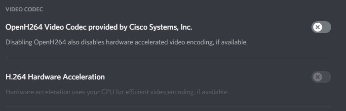 Streaming encoding : r/discordapp
