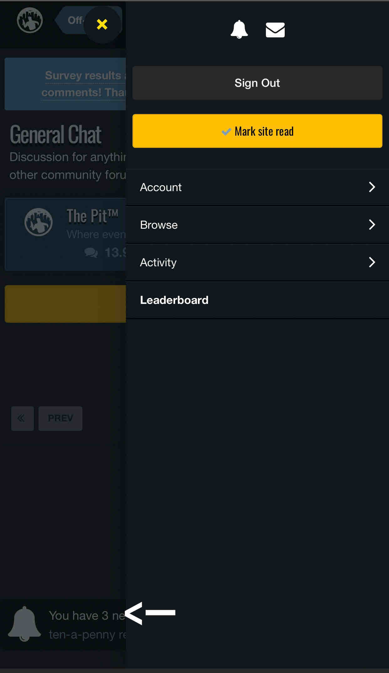 Notifications alerts not showing correctly - Forum Support - GTAForums