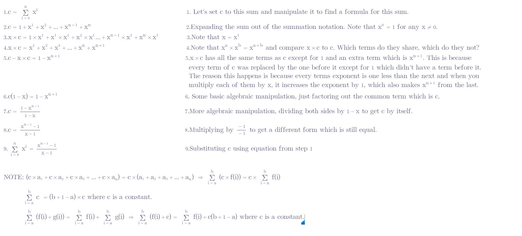 Geometric Summations problem : r/learnmath