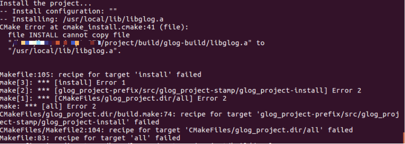 c++ - Trouble building and installing glog with CMake - Stack Overflow