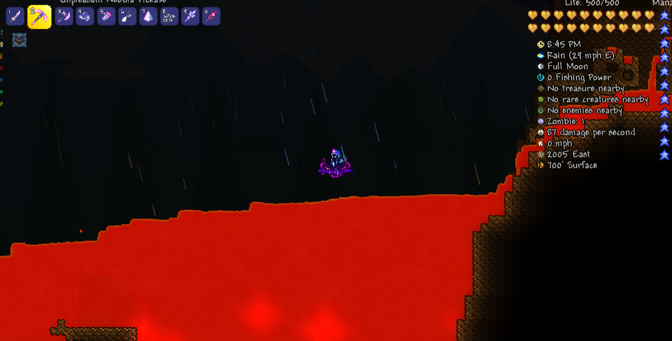 So I tried to make a volcano. | Terraria Community Forums
