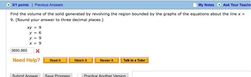 Solved 0/1 points | Previous Answers My Notes Ask Your | Chegg.com Solved 0/1 points | Previous Answers My Notes Ask Your | Chegg.com