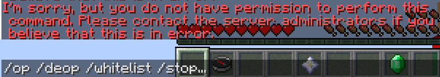 Solved - I'm owner and I haven't Admin command | SpigotMC - High ...