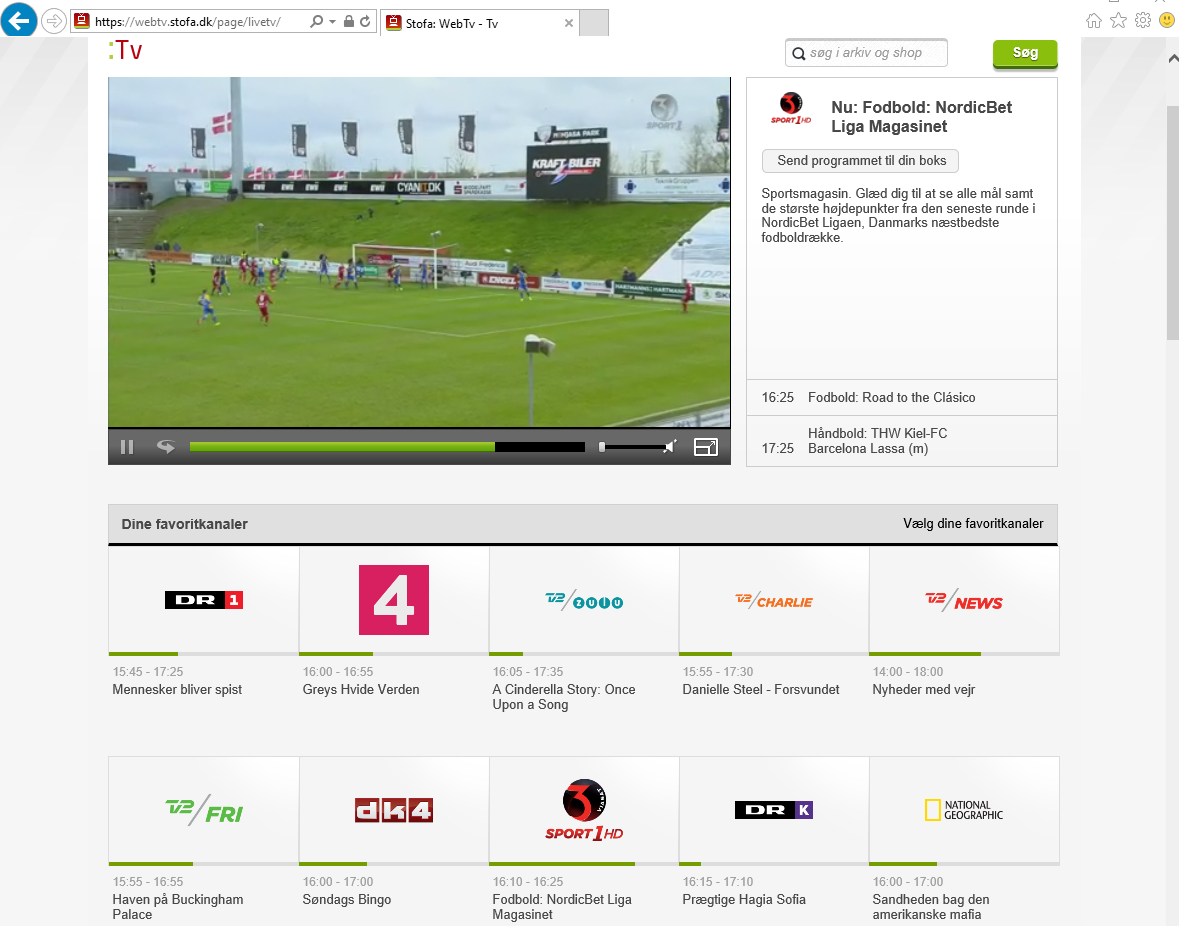 Stofa WebTv understøtter ingen computere snart! fordi stofa er lort ...