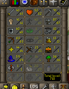osrs lvl 59 rune miner 91 mining 89 smithing | Sell & Trade Game Items ...