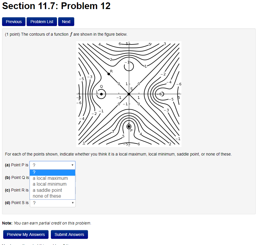 Solved Section 11.7: Problem 12 Previous Problem List Next | Chegg.com