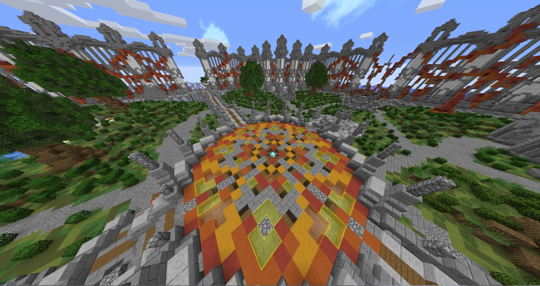 Factions Spawn 183x183 [by Athapix Build Team] [65$] | BuiltByBit (MC ...